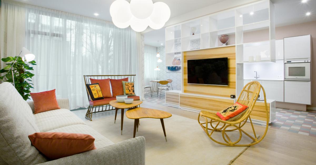 Modern 60s Interior Design Project - Sun Terraces